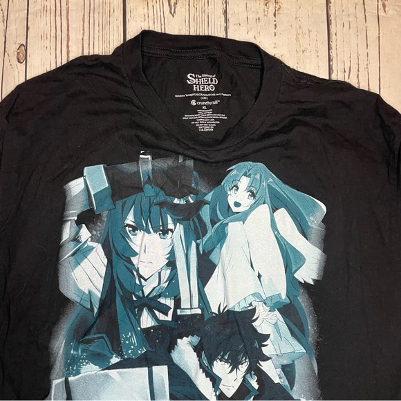 Shirts | The Rising Of The Shield Hero Blue Tonal Tshirt | Poshmark